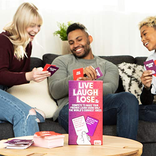Live Laugh Lose – The Party Game Where You Compete to Make Corny Jokes ...
